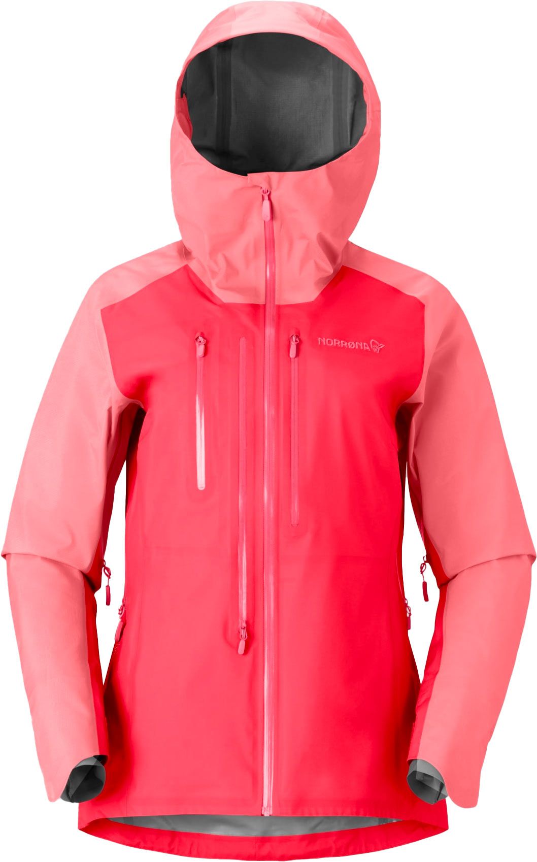 Norrona Lyngen Gore-Tex Jacket W Watermelon Women's ski touring jackets ...