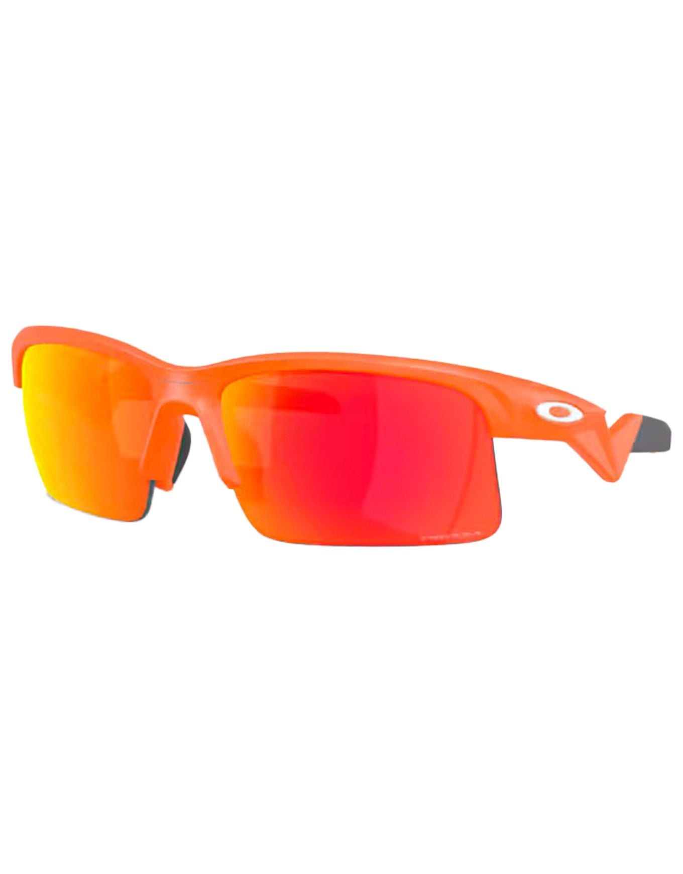 Oakley Capacitor Matte Neon Orange Prizm Ruby Sunglasses : Snowleader