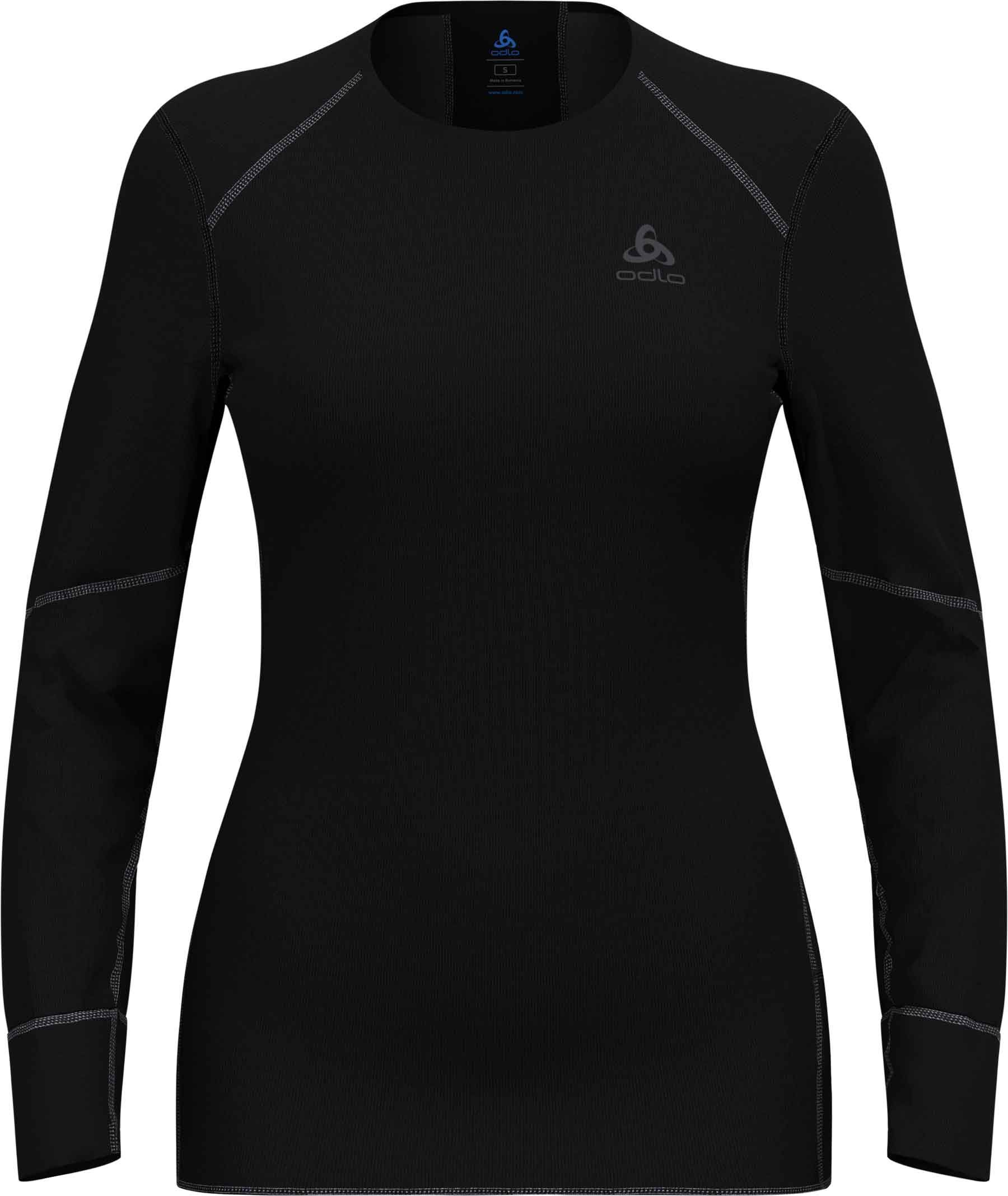 Odlo BL Top Crew Neck LS Active X-Warm Eco W Black Maglie termiche ...