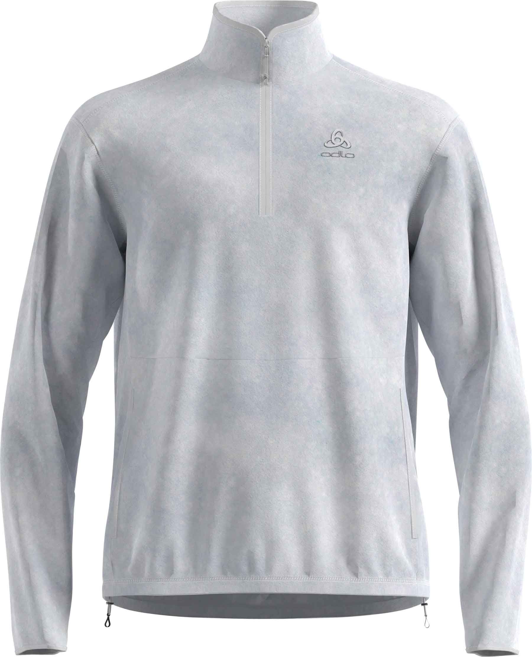 Odlo Odlo X POW Mid Layer Turtle Neck M Silver Grey Polaires : Snowleader