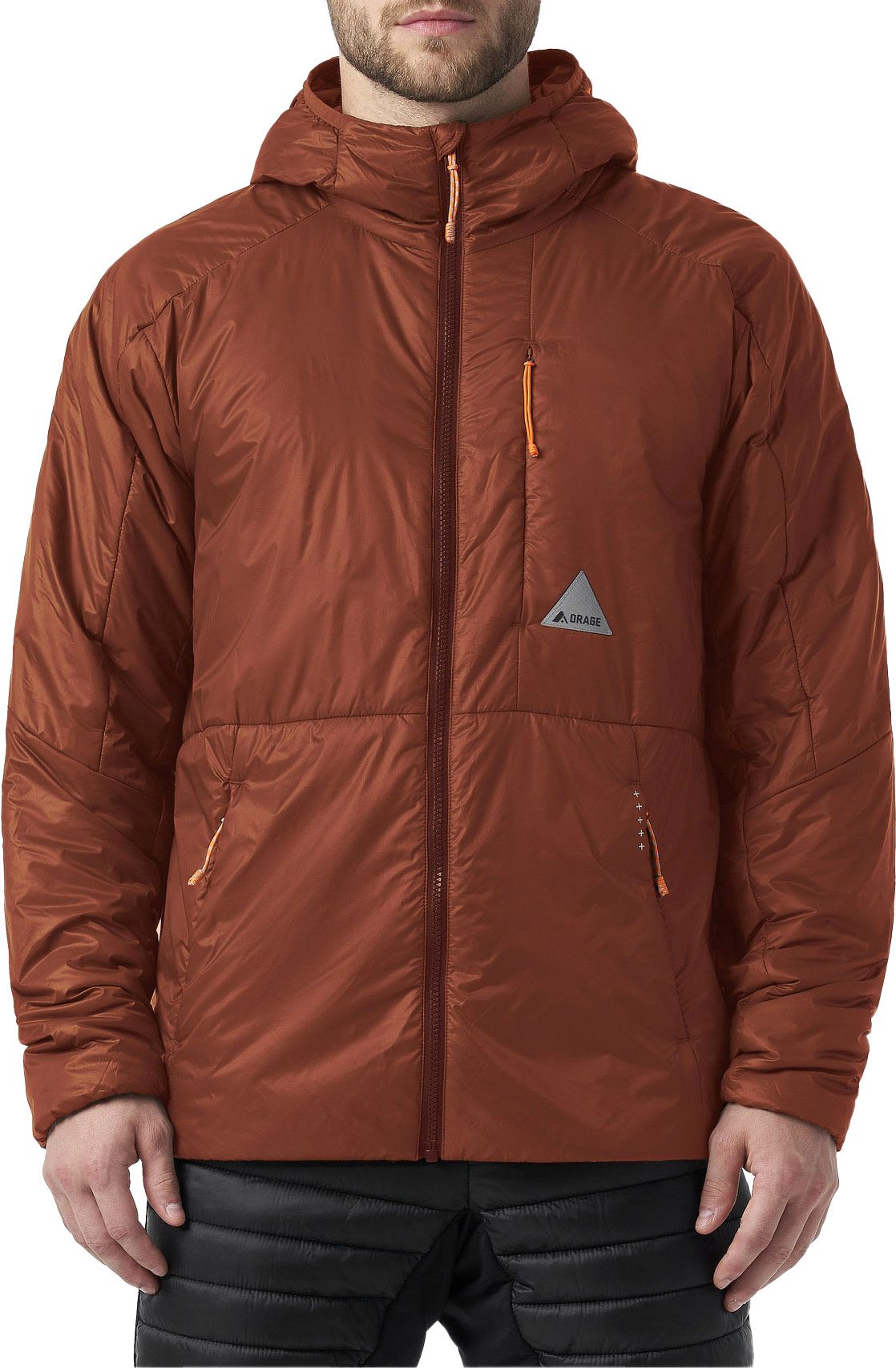 Orage Altitude Gilltek Jacket Terracotta Ski down jackets : Snowleader