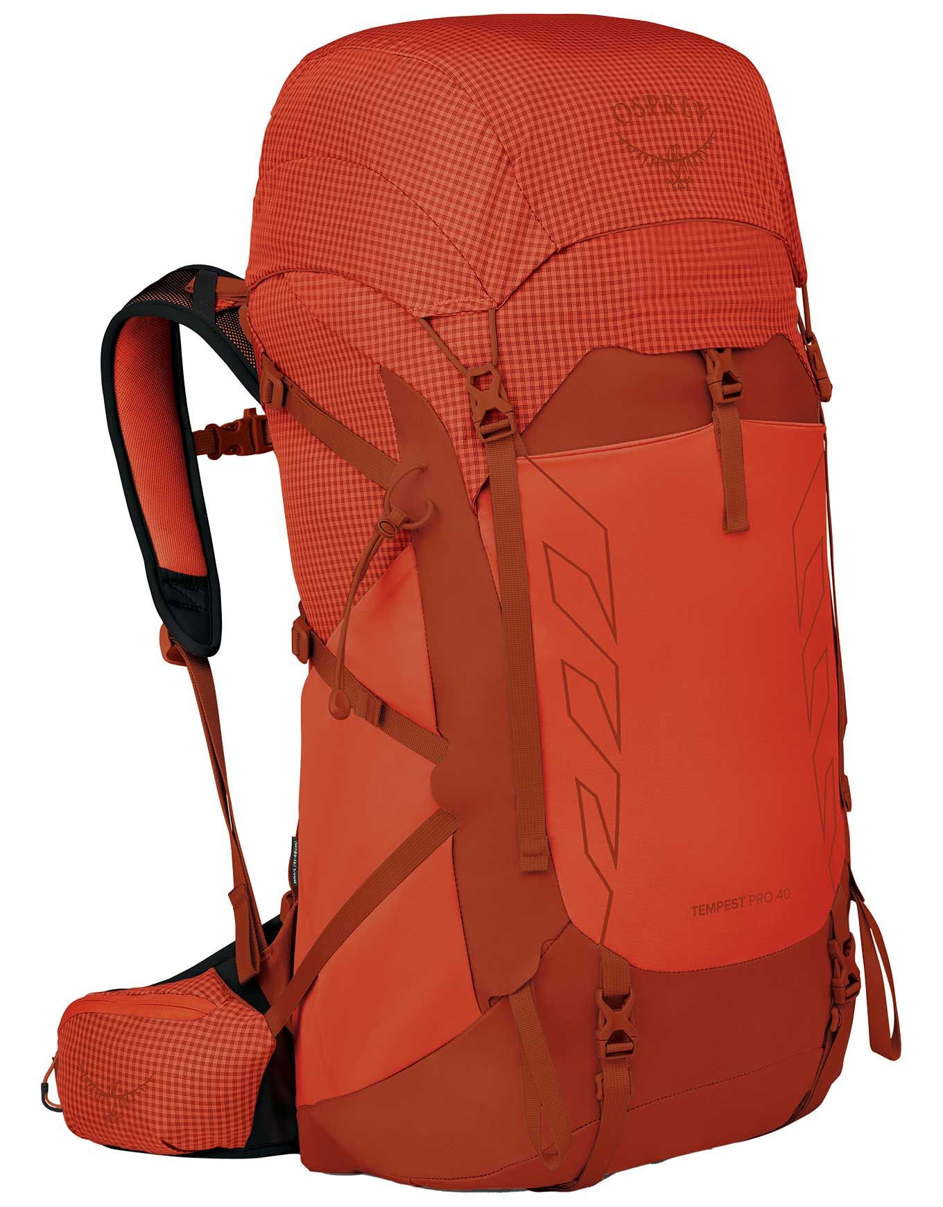 Osprey Tempest Pro 40 Mars Orange Trekking Backpacks : Snowleader