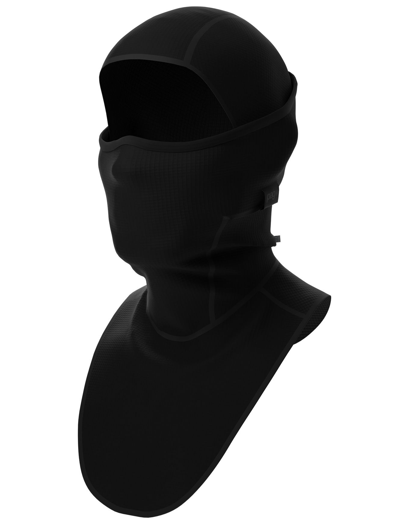 Pag Neckwear SAS Balaclava Fit Pro Air Grid Black Neckwarmers : Snowleader