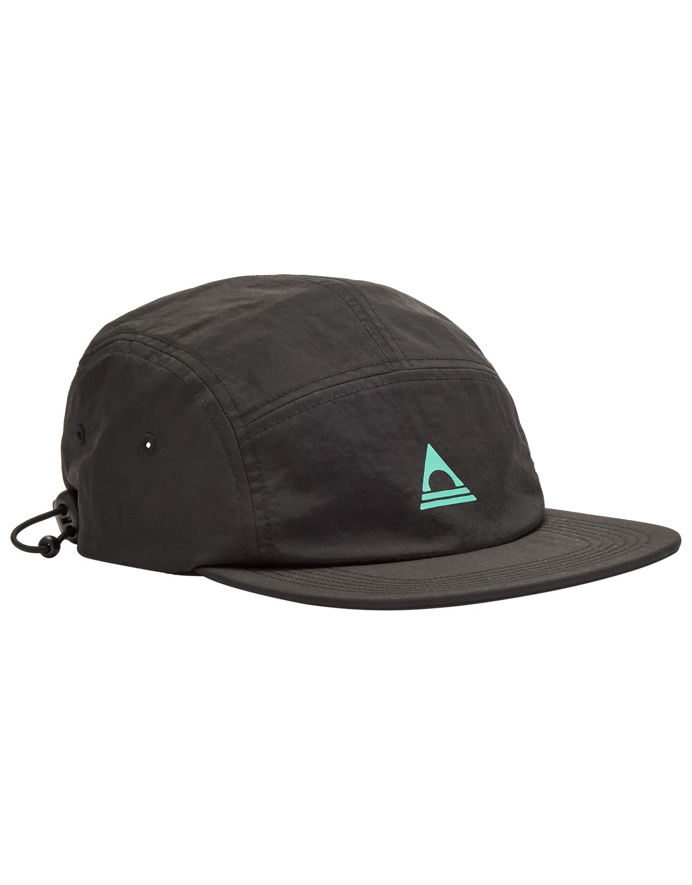 Passenger Emerge 5 Panel Trail Cap Black Gorras : Snowleader