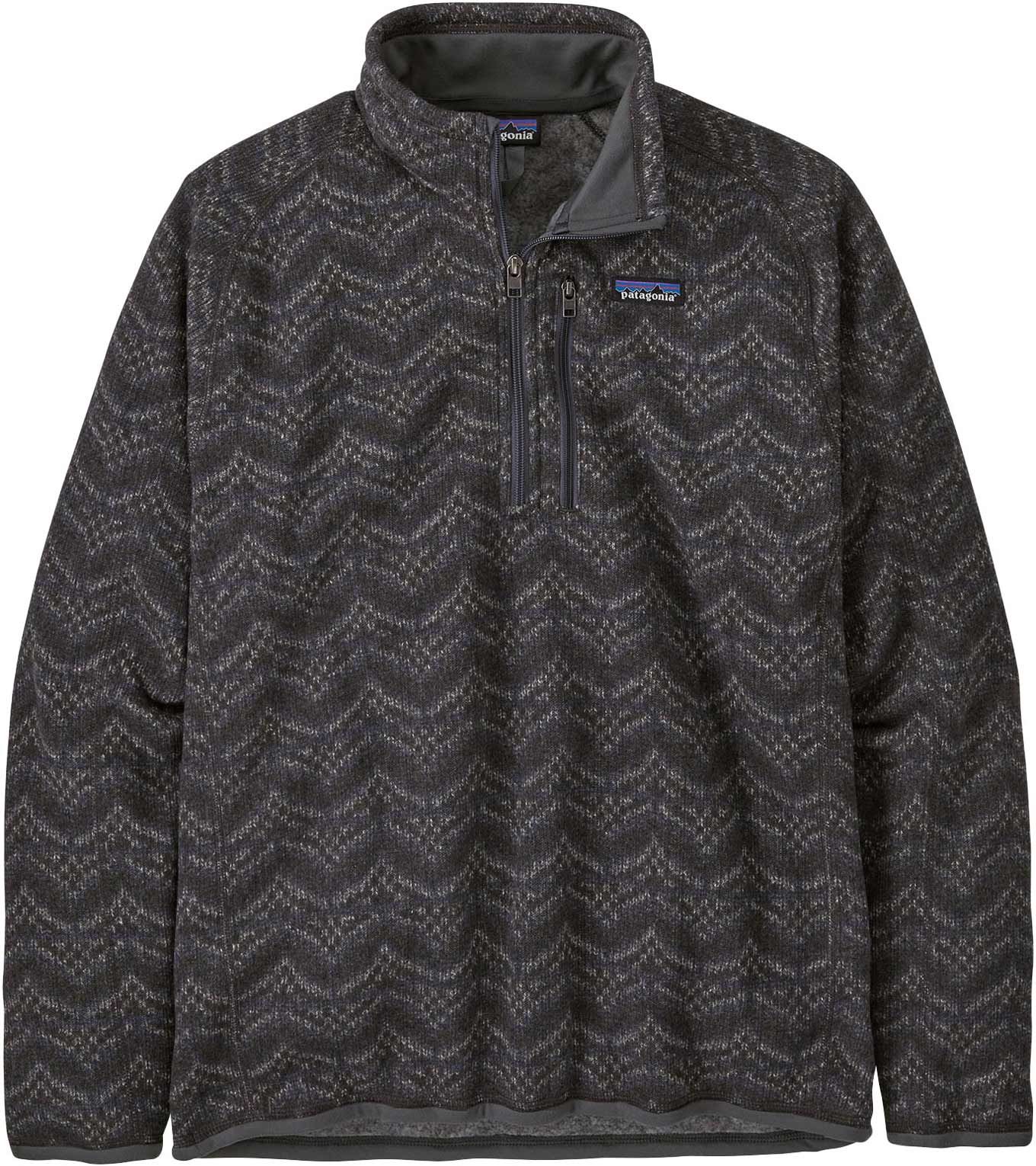 Patagonia M's Better Sweater 1/4 Zip Island Escape Forge Grey Walking ...
