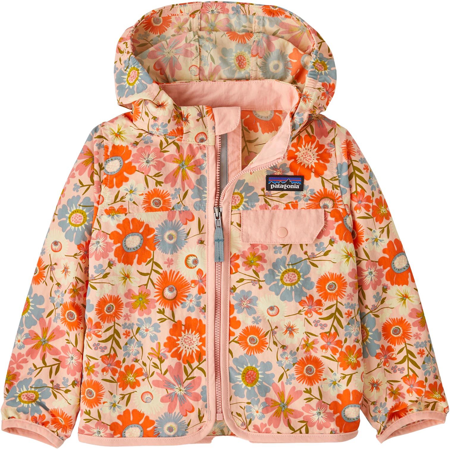 Patagonia Baby Baggies Jkt Way Back: Sunlit Pink Kids' Jackets : Snowleader