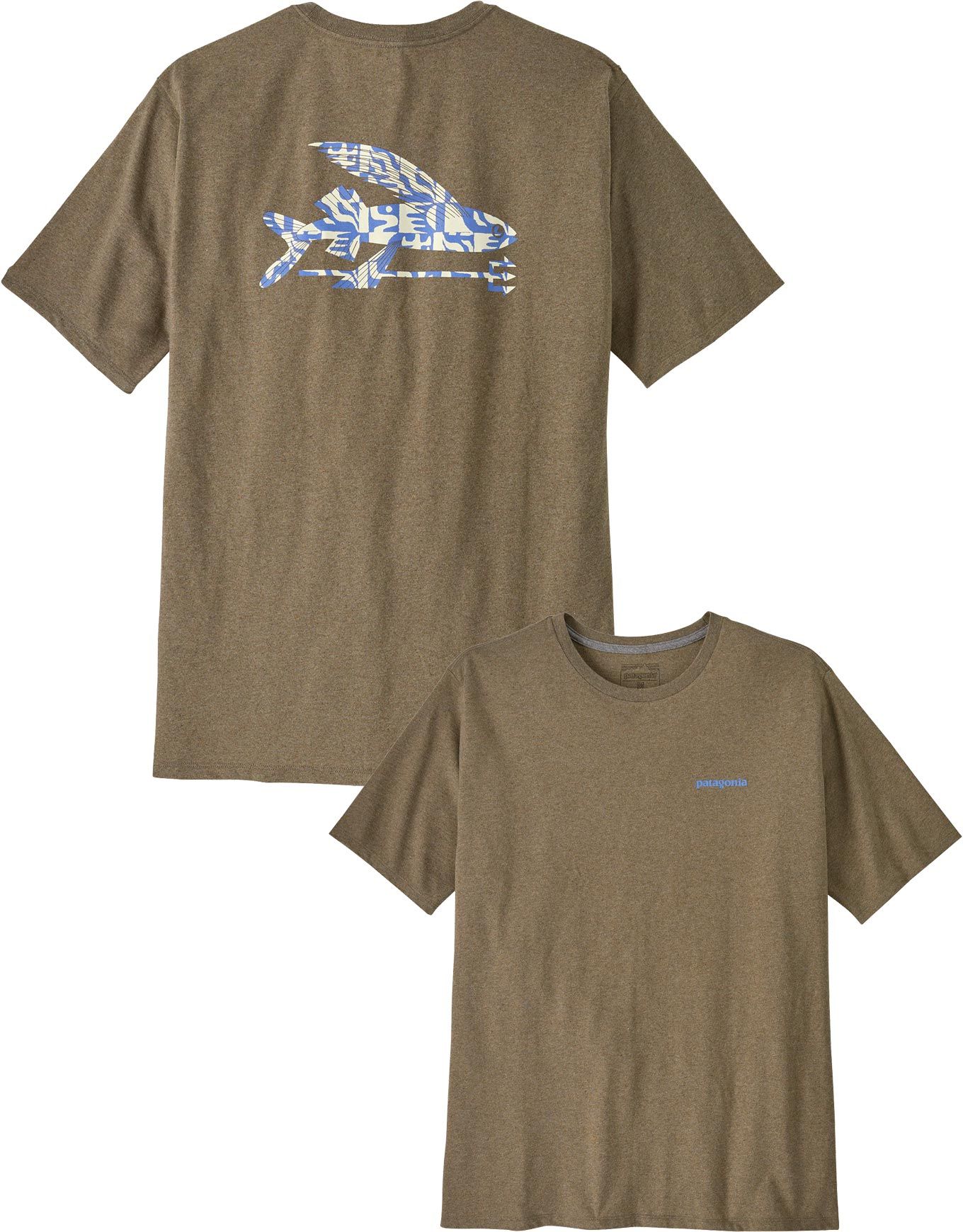 Patagonia M's Flying Fish Responsibili-Tee Flying Fish Mthr Tree Abndnt ...