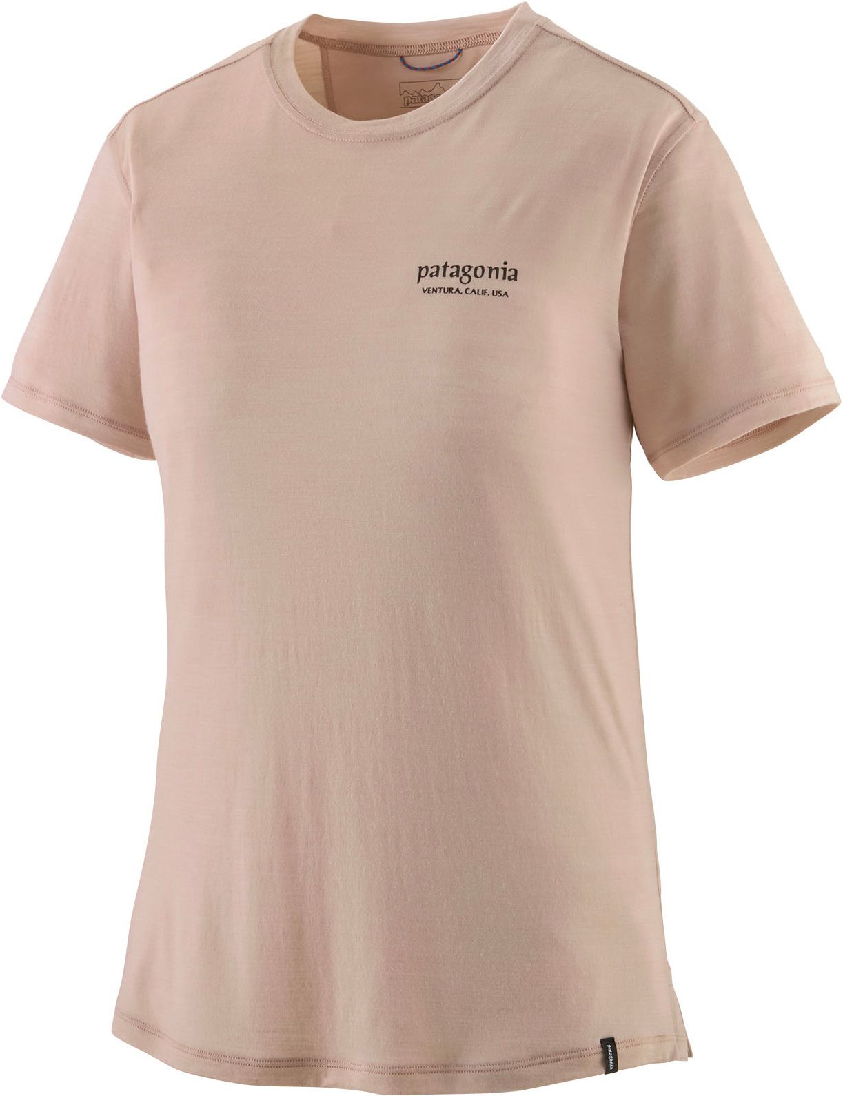 Patagonia W's Cap Cool Merino Blend Graphic Shirt Heritage Header ...