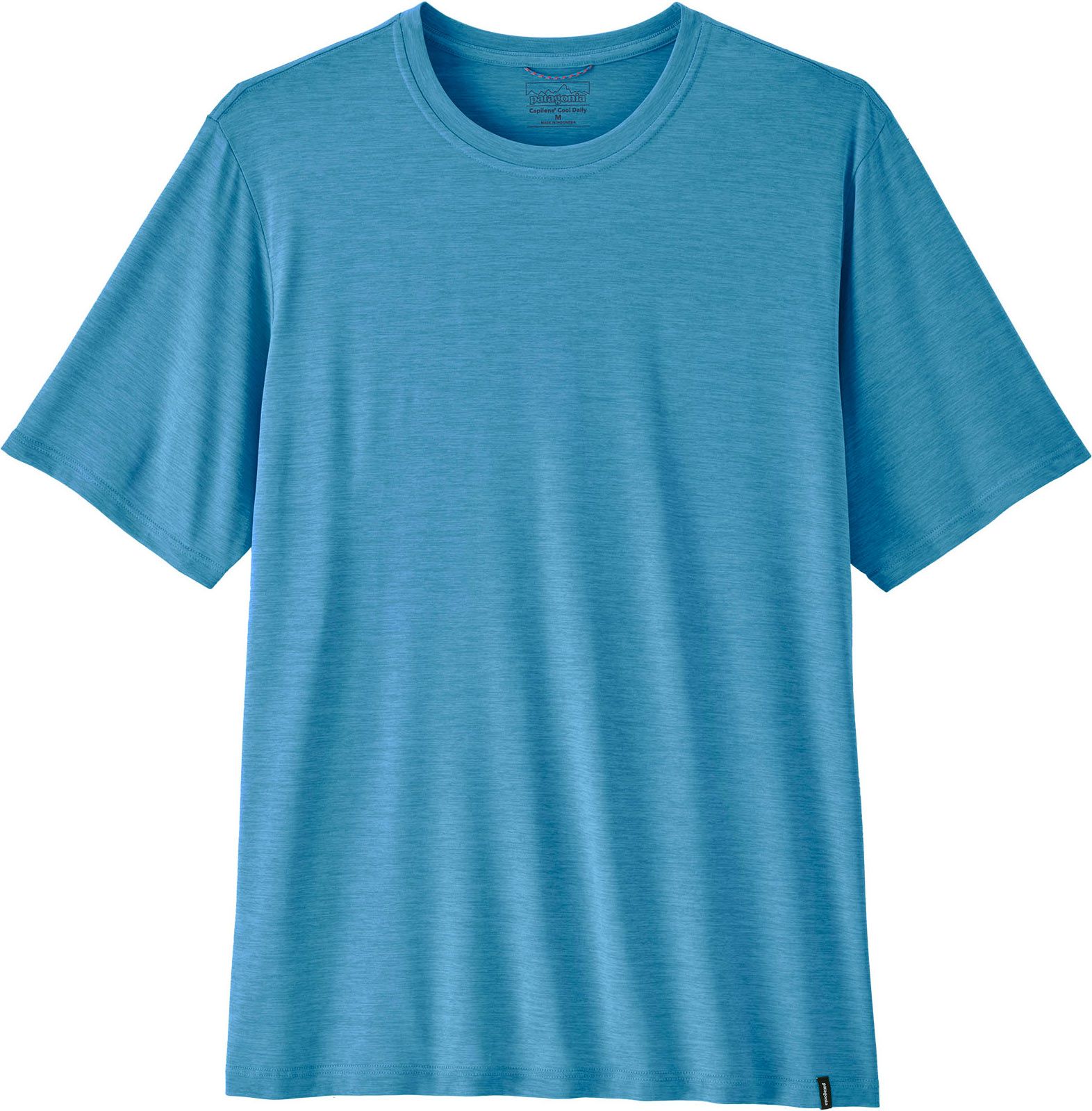 Patagonia M's Cap Cool Daily Shirt Shore Blue Light Shore Blue X-Dye ...