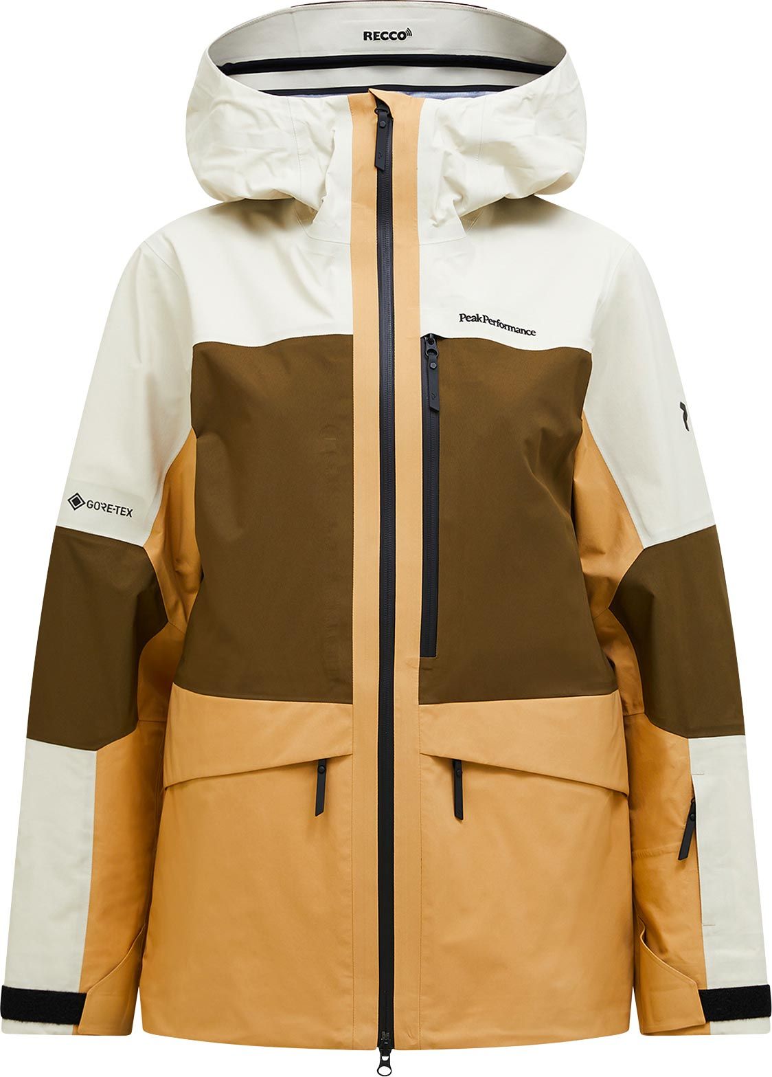 Peak Performance W Gravity Gore-Tex 3L Jacket Sierra Sand Meadow Moss ...