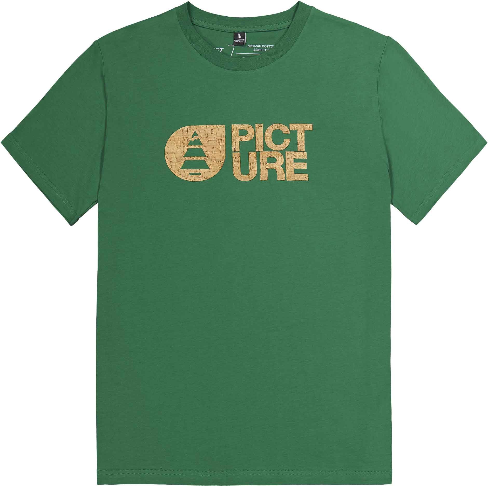 Picture Organic Clothing Basement Cork Tee Verdant Green T-Shirts ...