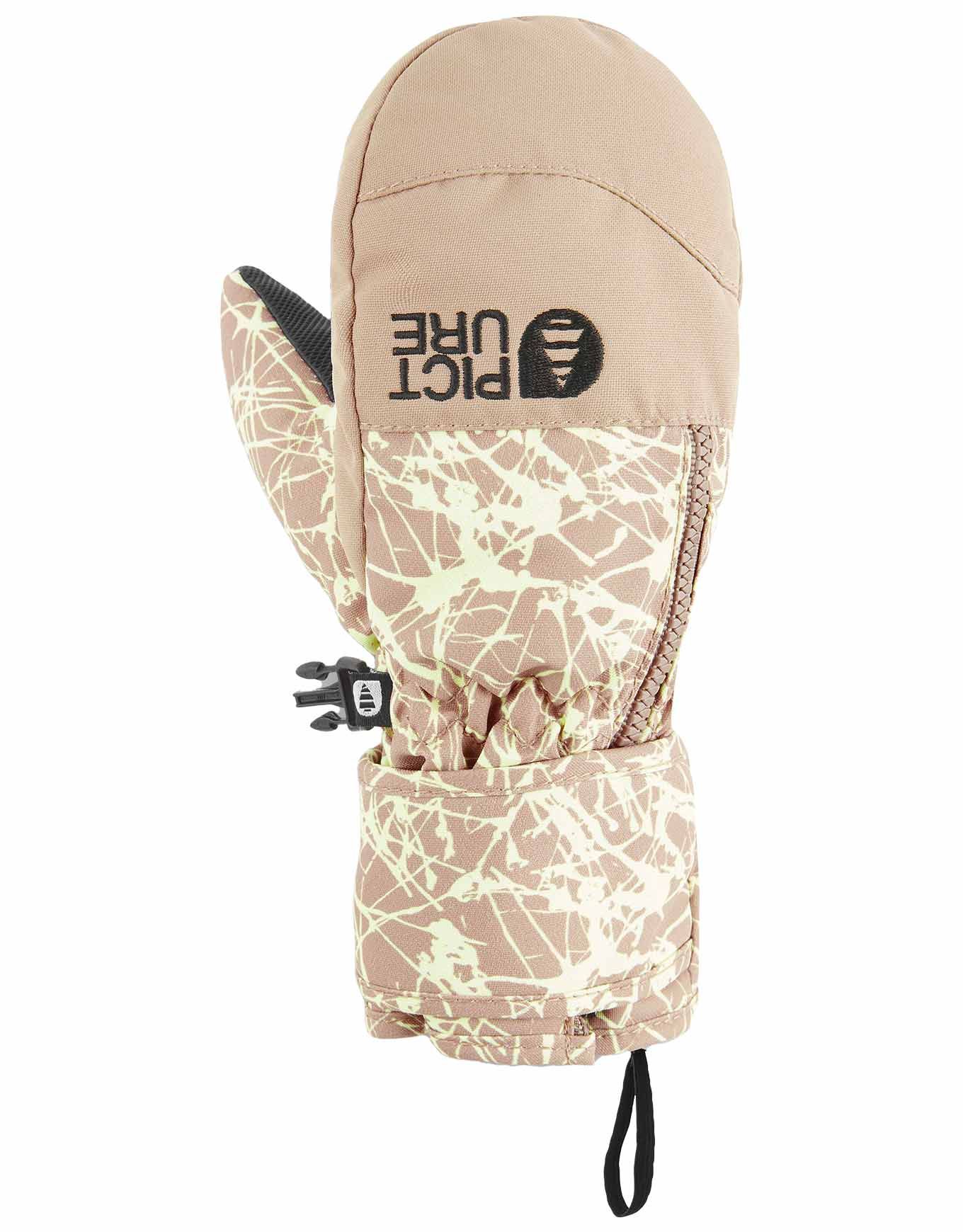 Picture Organic Clothing Snowy Mittens Textury Print Kinder ...