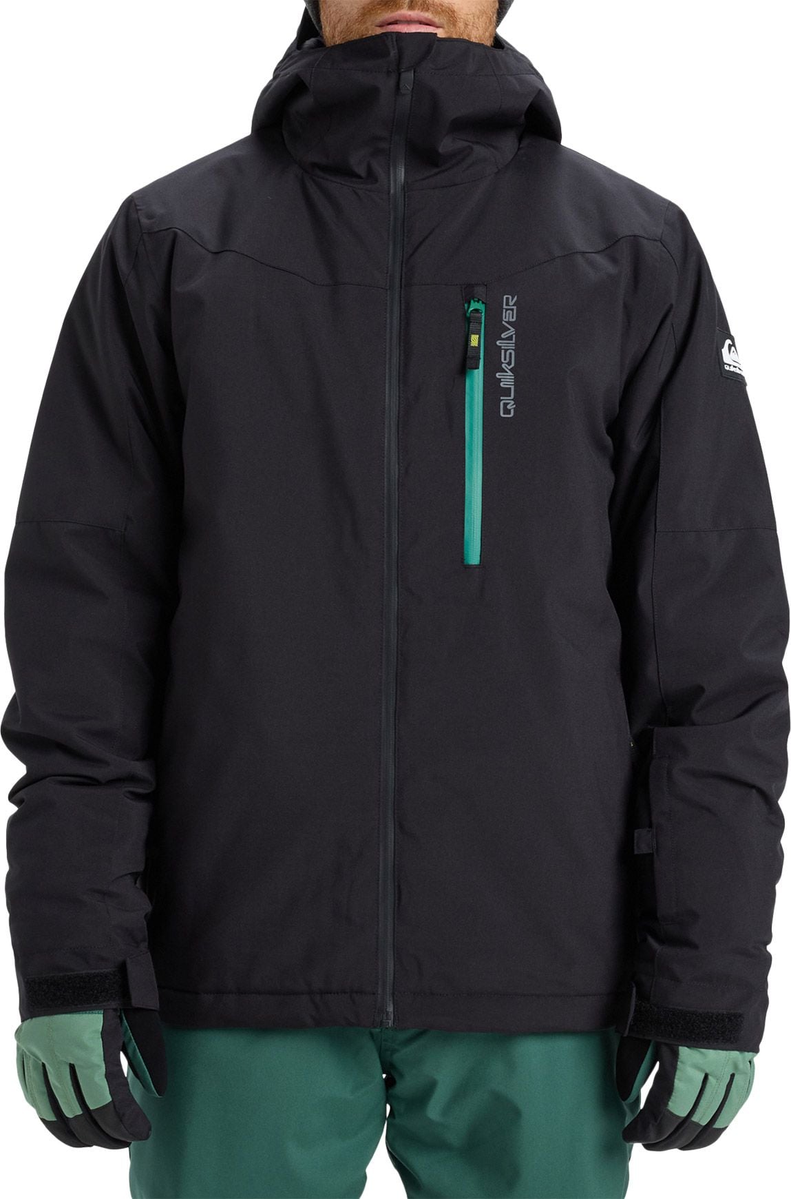 Quiksilver Titano Jacket True Black Ski jackets : Snowleader