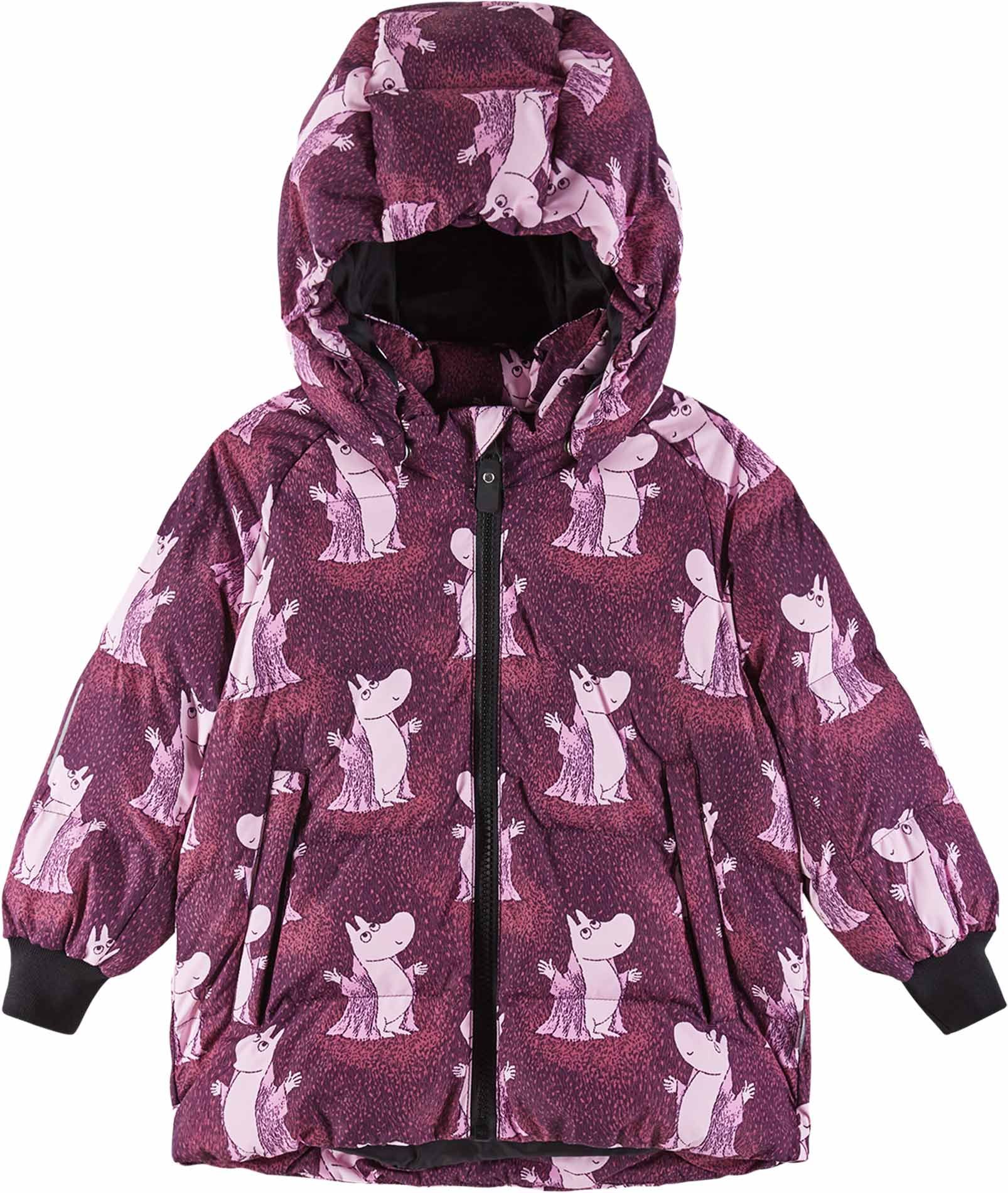 Reima Moomin Lykta Winter Jacket Deep Purple Kinder ski jassen : Snowleader