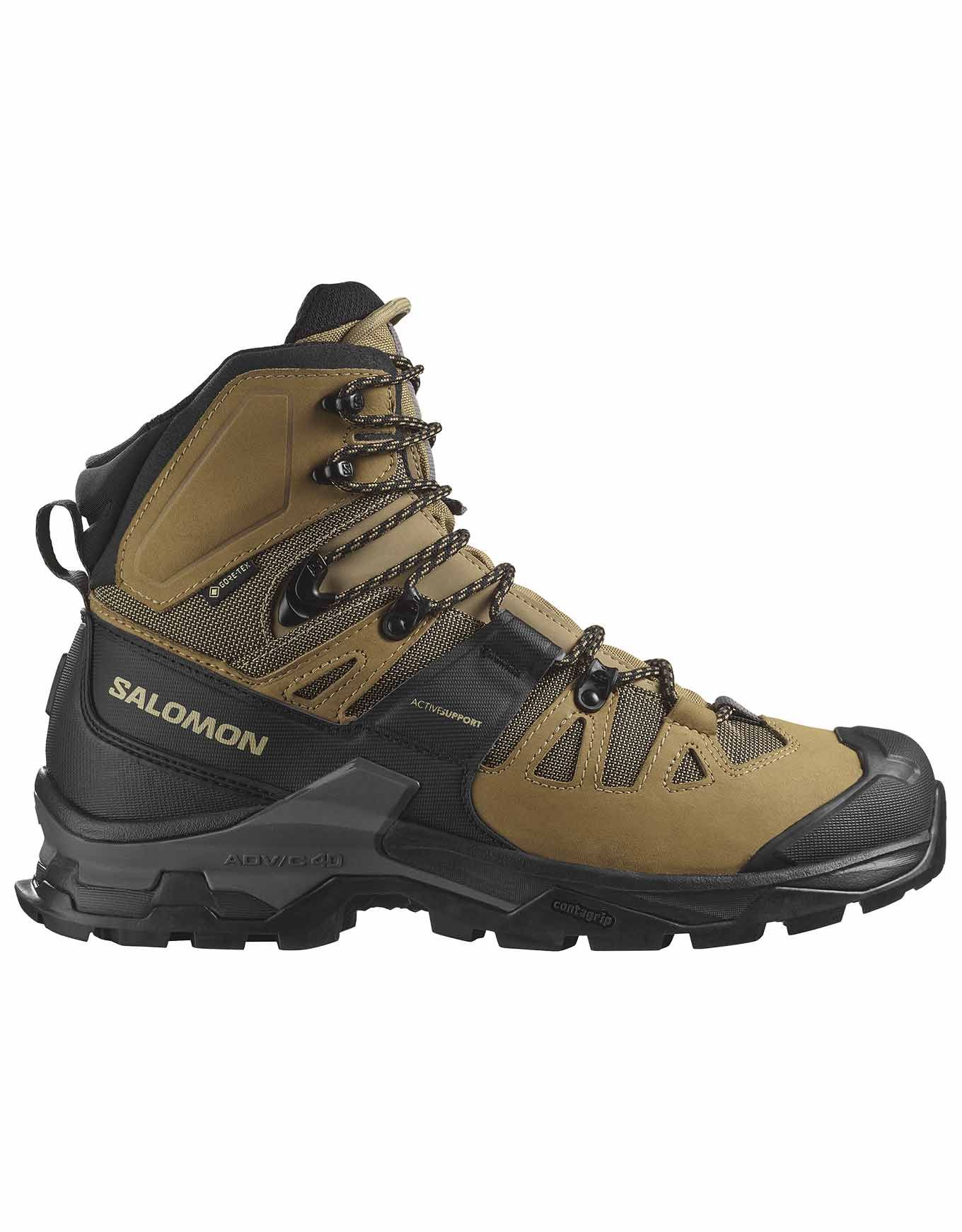 Salomon Quest 4 GTX M Kelp / Black / Castlerock Trekking Boots : Snowleader