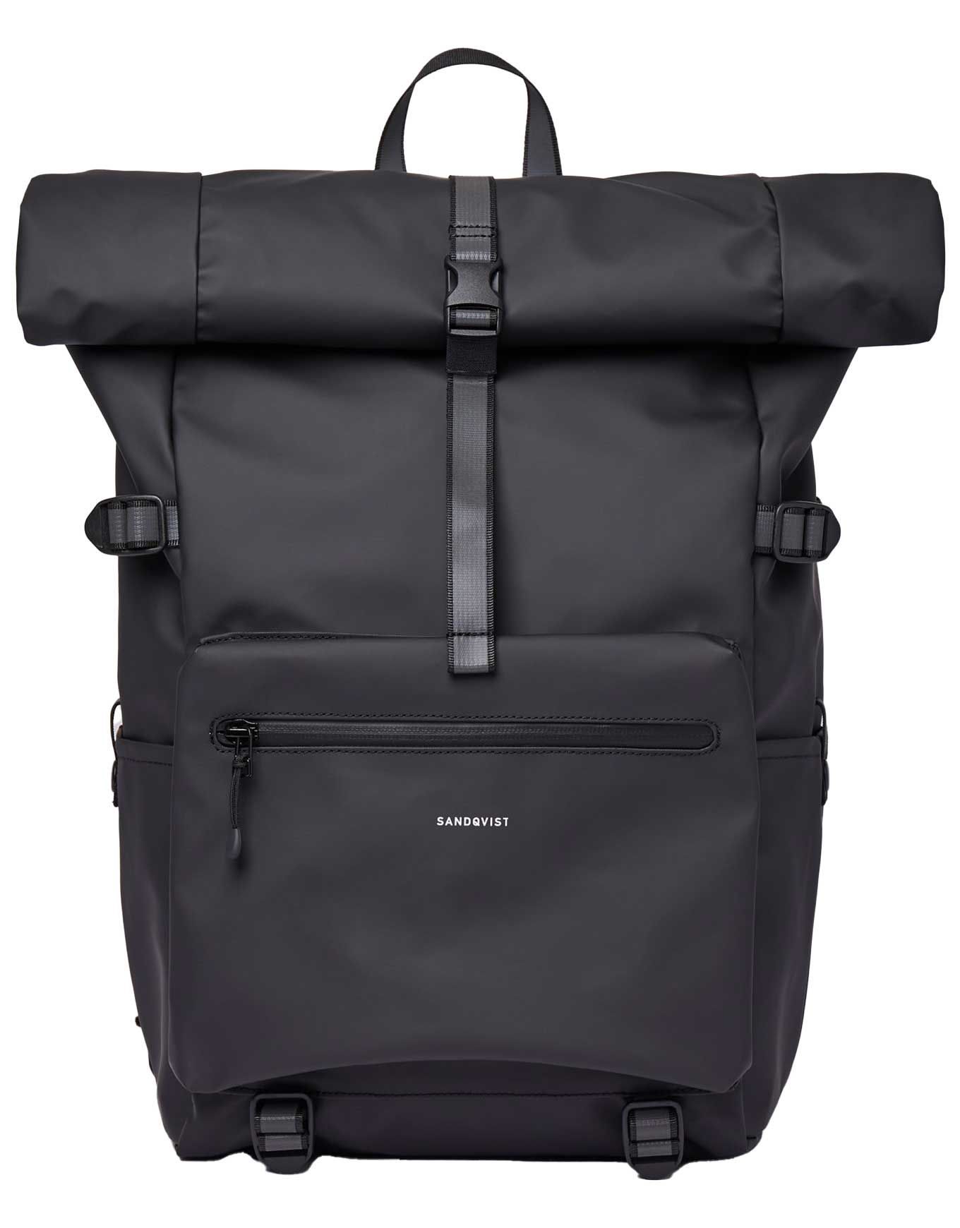 Sandqvist Ruben 2.0 Black Backpacks : Snowleader