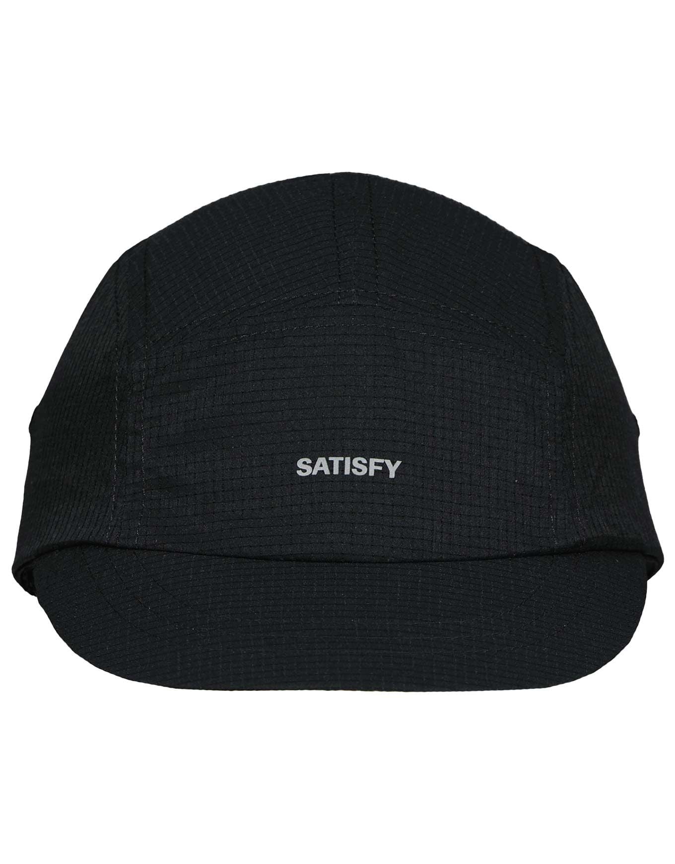 Satisfy Rippy Air Trail Cap Black Trail running caps & headbands ...