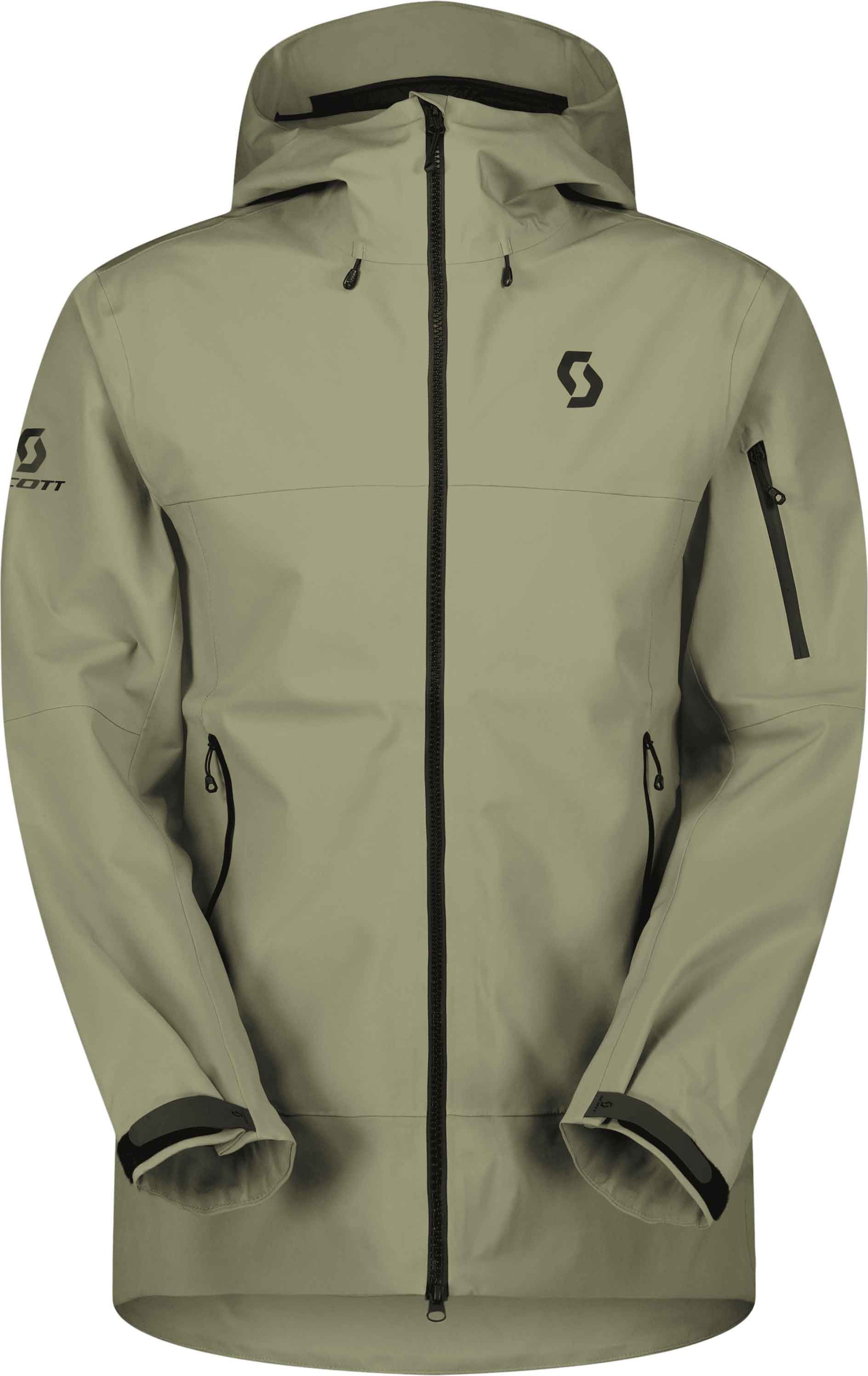 Scott Explorair 3L Jacket M Dust Grey Ski touring jackets : Snowleader