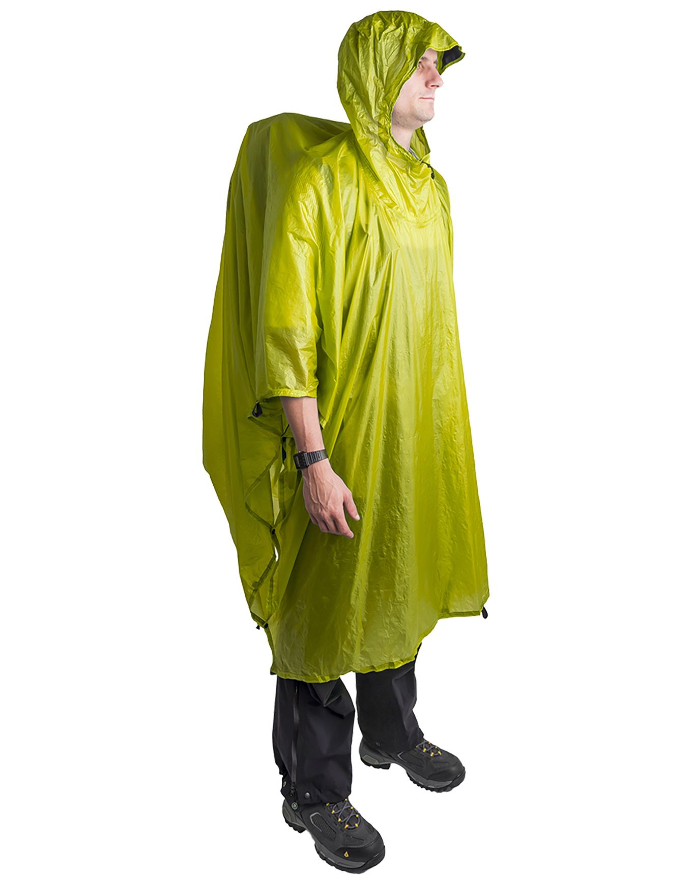 Sea To Summit Poncho Tarp UL 15D Lime Wander-Ponchos : Snowleader
