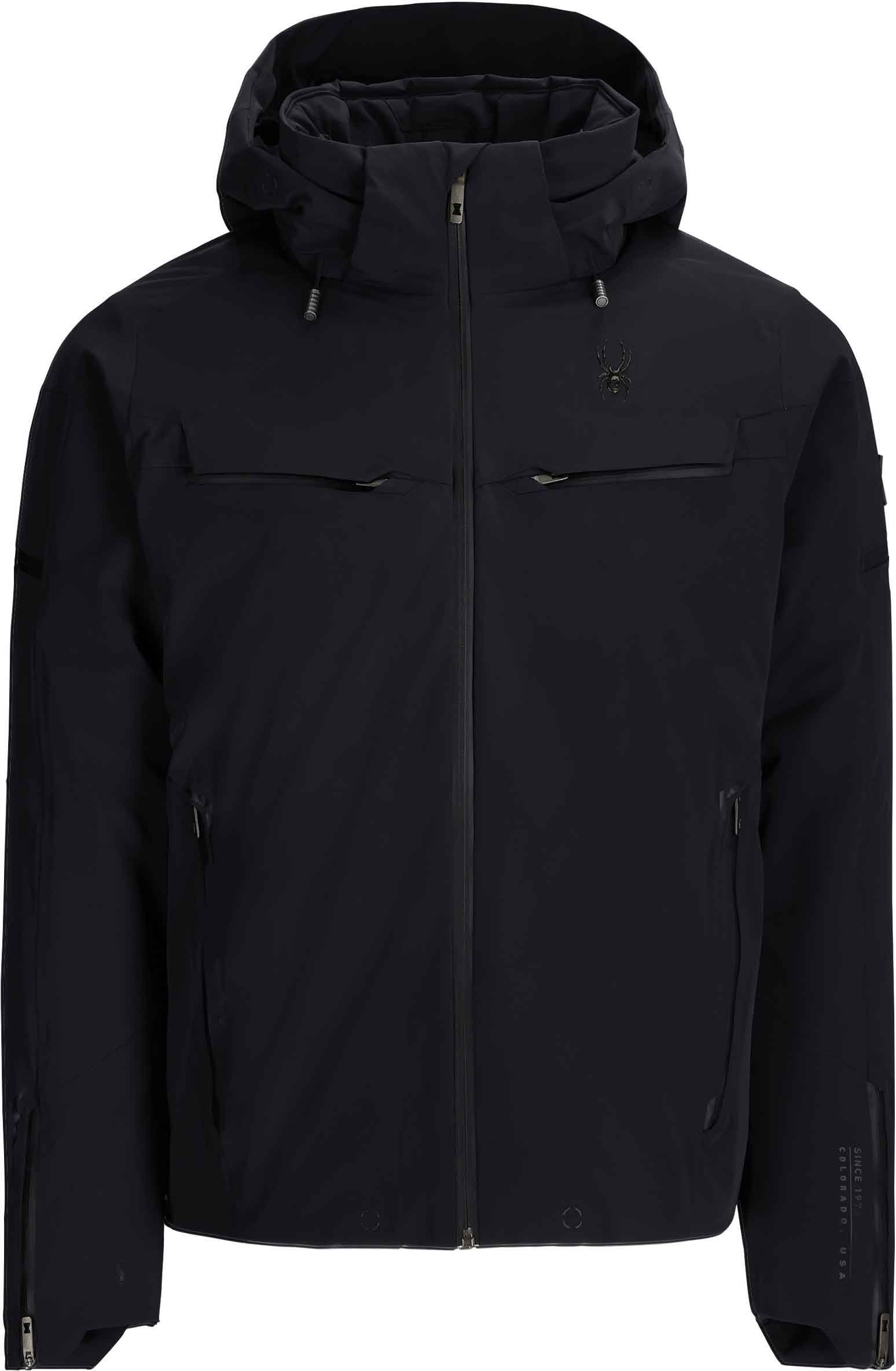 Spyder Monterosa Jacket Black Ski jackets : Snowleader