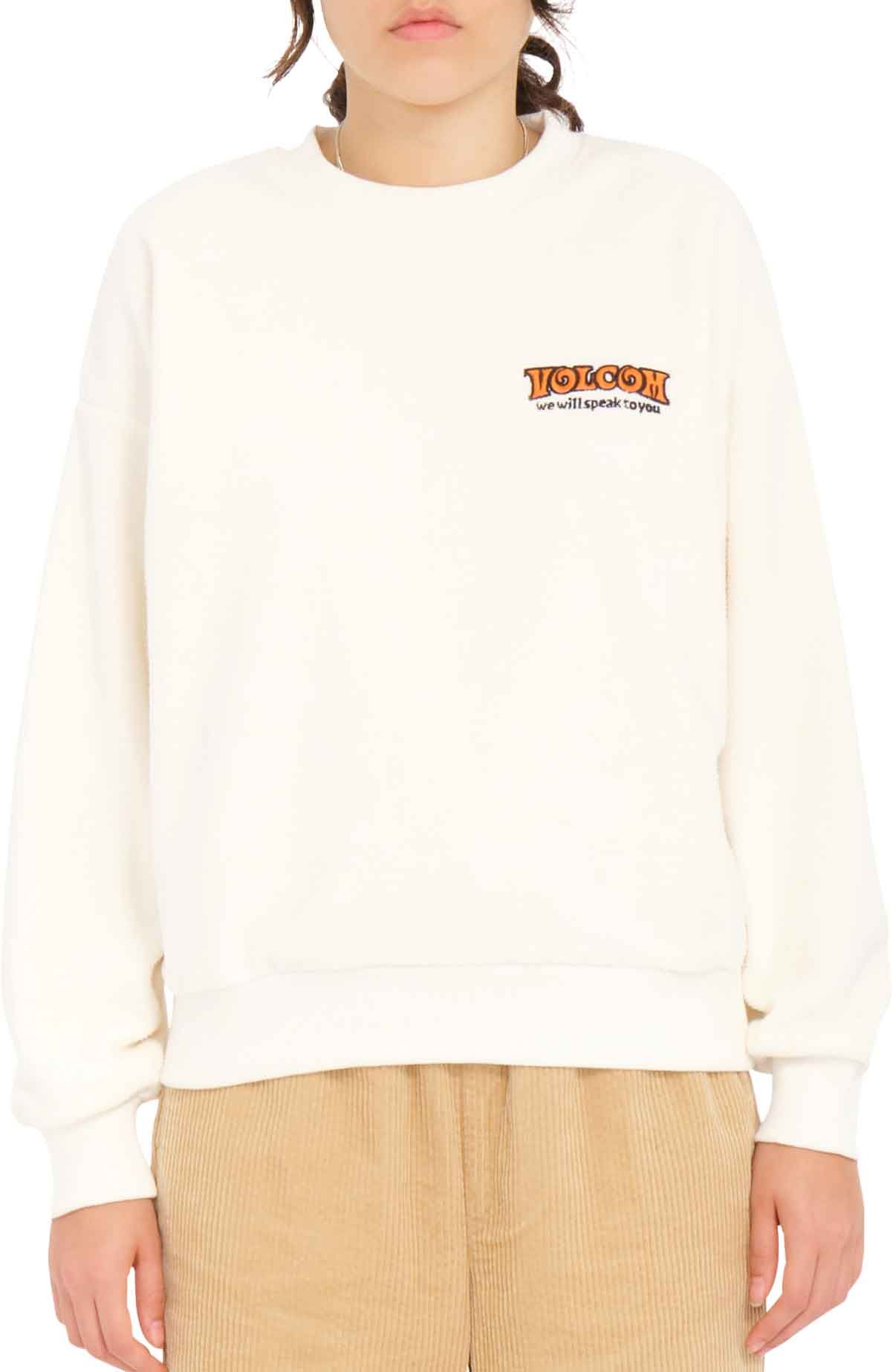 Volcom Too Doo Crew Cloud Women's Sweatshirts : Snowleader