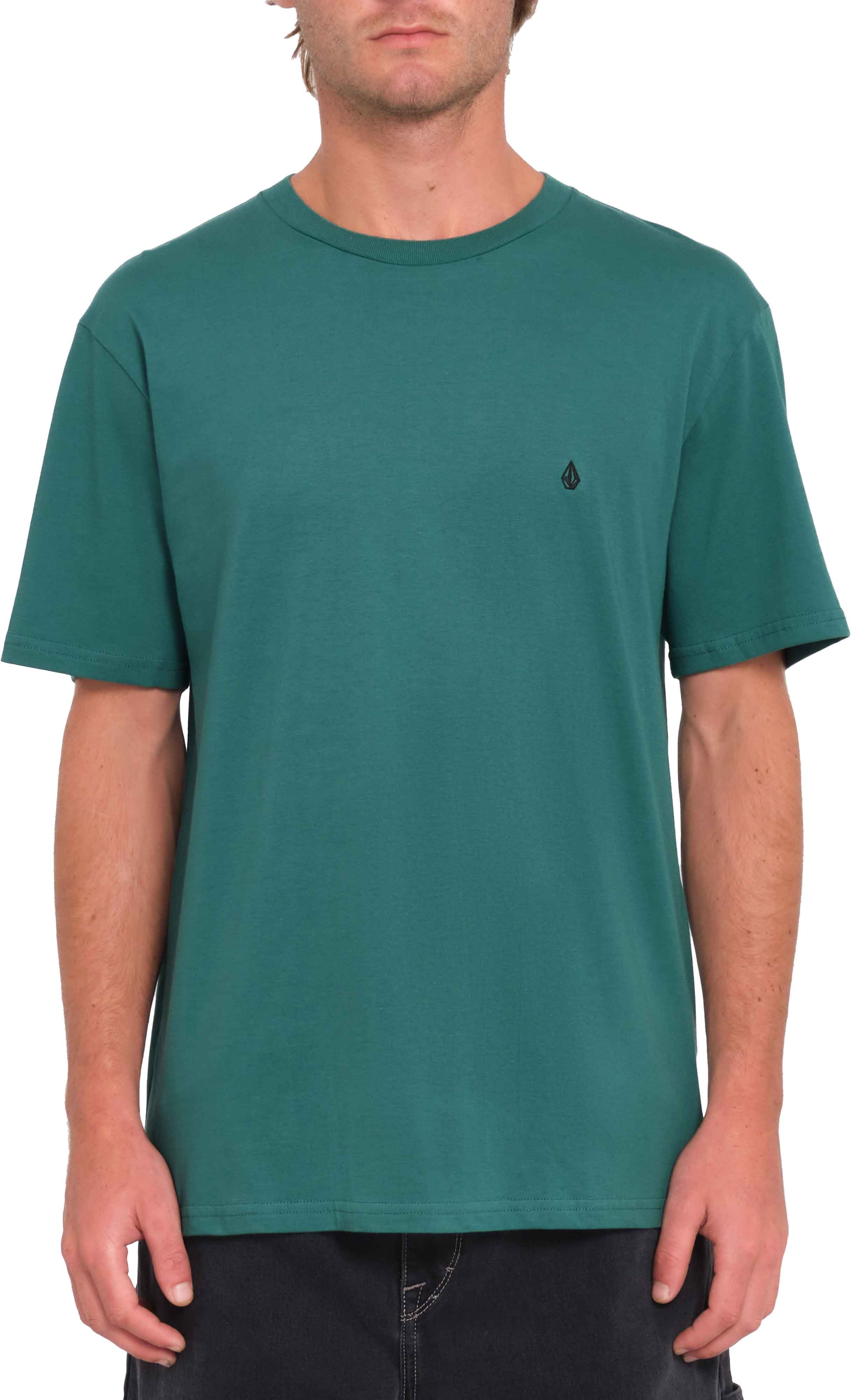 Volcom Stone Blanks Bsc Sst Sea Green T-shirts : Snowleader