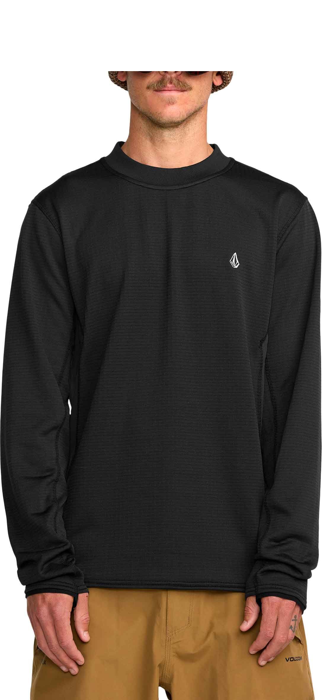 Volcom Gridlock Crew Neck Black Polaires : Snowleader