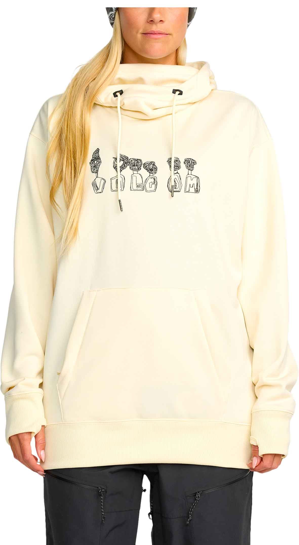 Volcom Riding Hydro P/O W Bone Polaires femme : Snowleader
