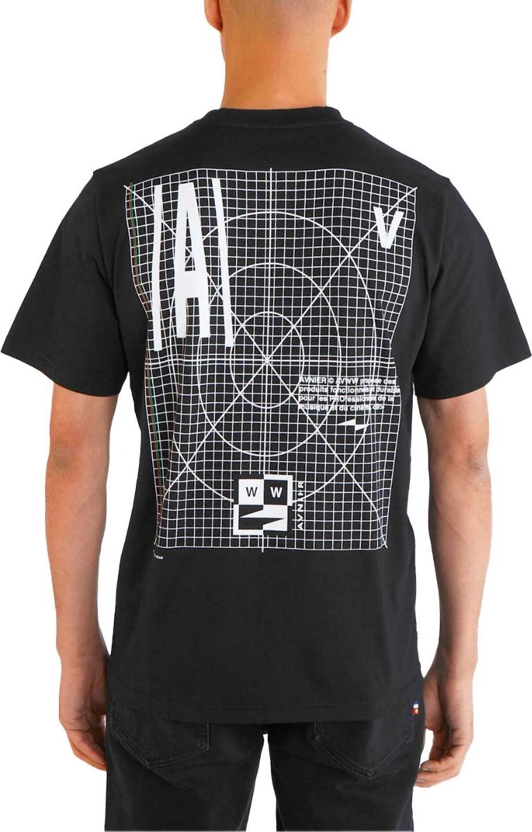Avnier T-Shirt Source Black Mire T-shirts : Snowleader