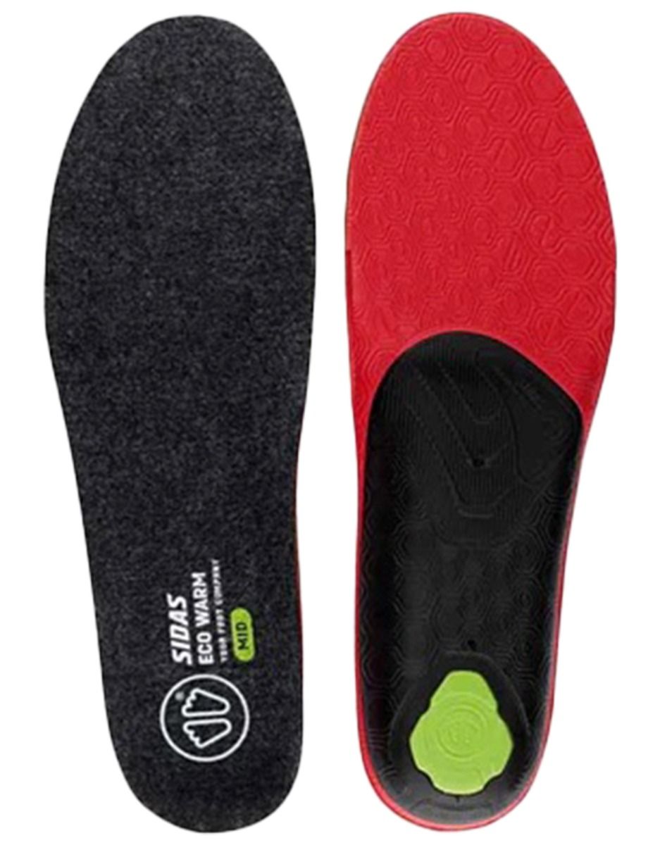 Sidas 3Feet Eco Warm Mid Liners/insoles : Snowleader