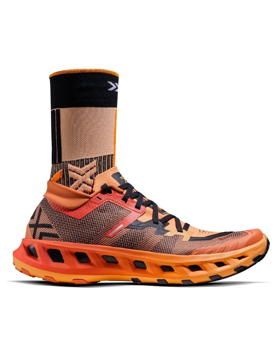 X-Bionic Terraskin Dusty Rose/Fresh Peach/Black Men's Trail Running ...